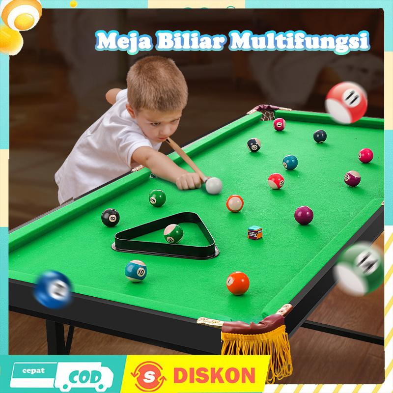 Mainan Anak Meja Biliard Mini Deluxe Snooker Pool Edukasi Murah - Shop ...