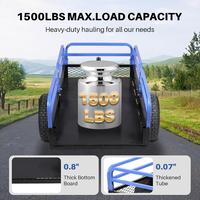 Jual Heavy Duty Steel ATV Dump Trailer, 1500-Pound Load Capacity, With ...