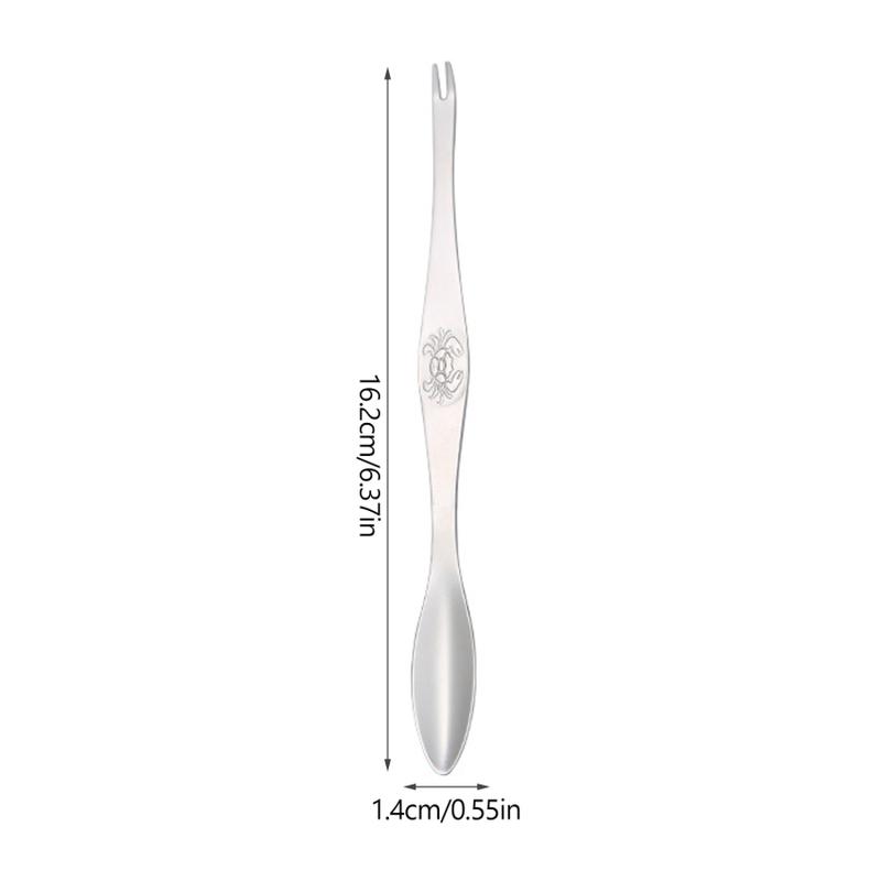 5 Pcs Seafood Tools,Double Headed 304 Stainless Steel Fork and - TikTok ...