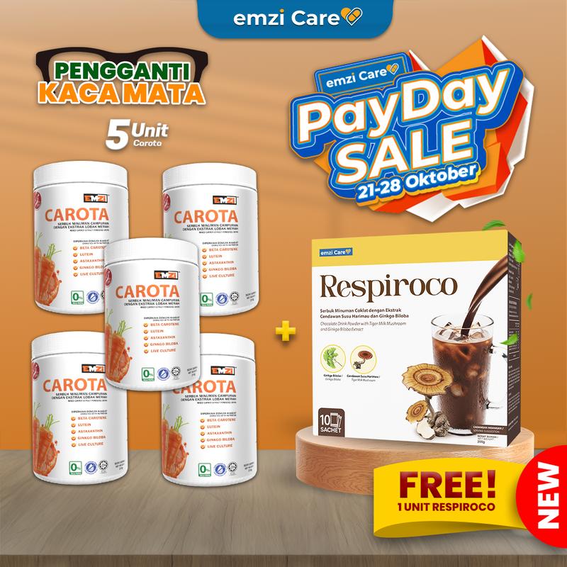Carota dari Emzi Care HQ Pengganti Kaca untuk Mata Sihat | Ekstrak ...