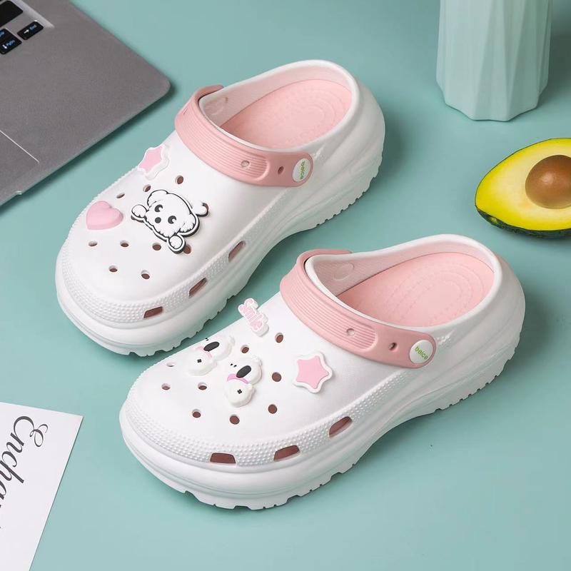 Women's Cartoon Cute Clogs, Summer Outdoor Slippers, Anti-Slip - TikTok ...