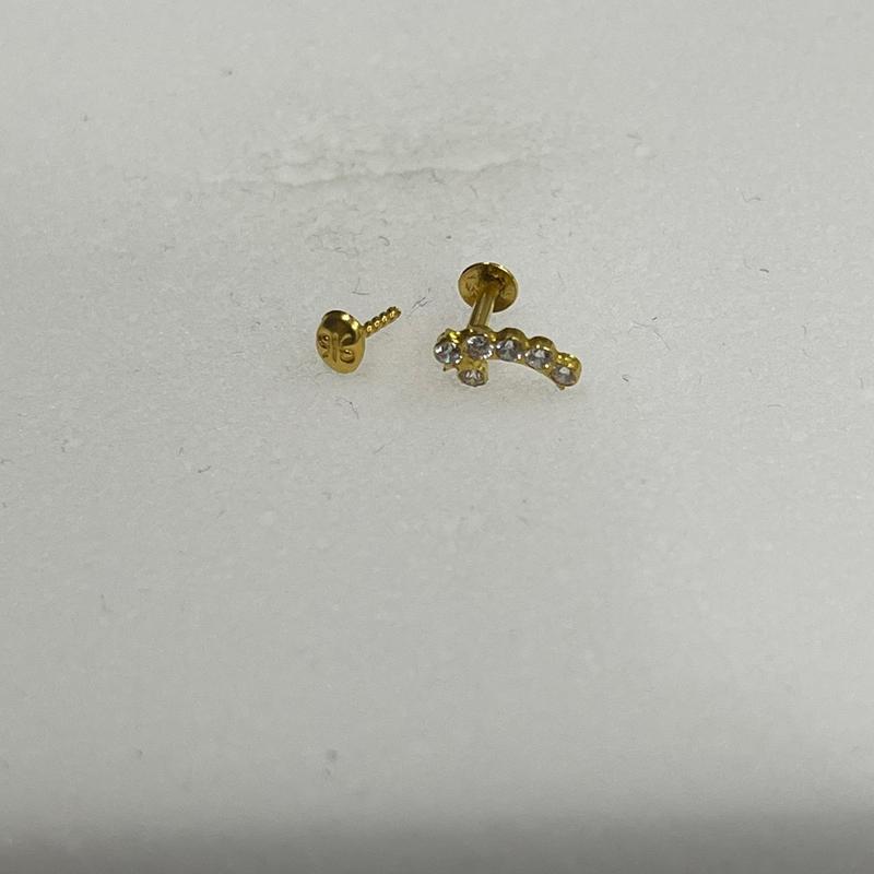 Whitestone peacock mookuthi mukuthi mukuti nose pin Female Anniversary ...