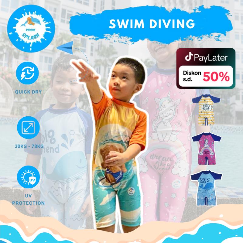 Baju Renang Diving Swim Suit Anak Bayi Baby TK SD - Kiddie Splash ...