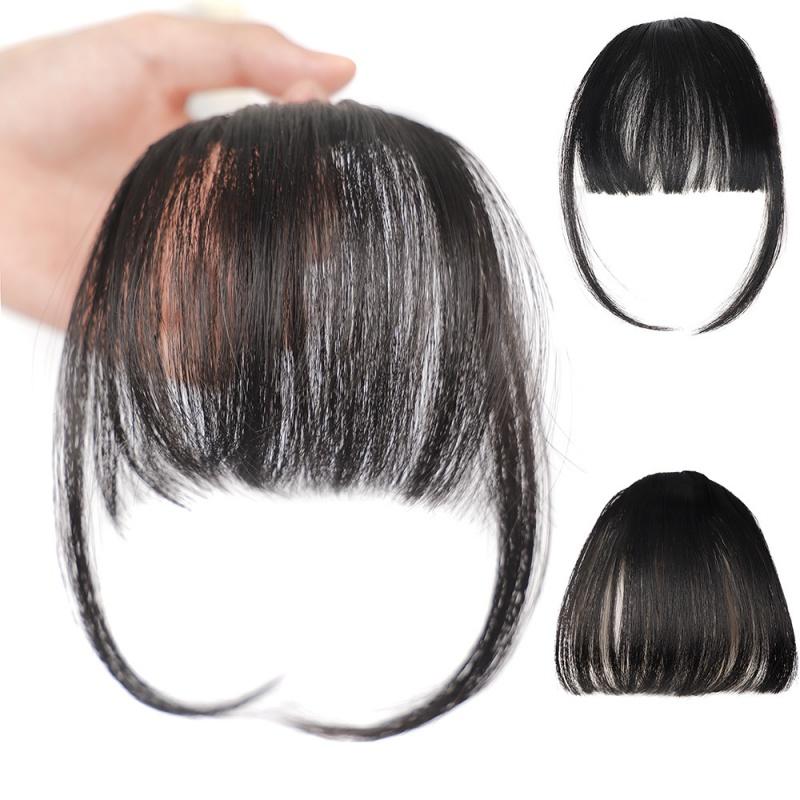 Wig Air Bangs with Sideburns Light Fake Bangs Straight Bangs - TikTok Shop Singapore