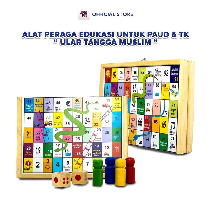 Jual Ular Tangga Muslim – Seru Belajar Akhlak Lewat Permainan Favorit ...