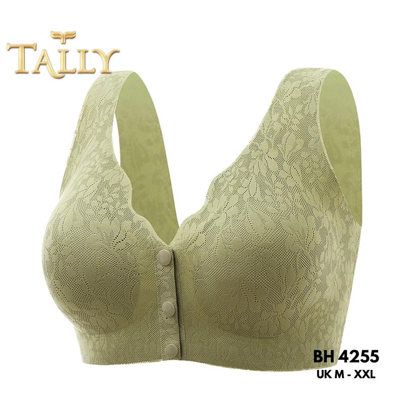 TALLY BH 4255 Bra Wanita Tanpa Kawat Bahan Renda Seamless CU - Shop ...