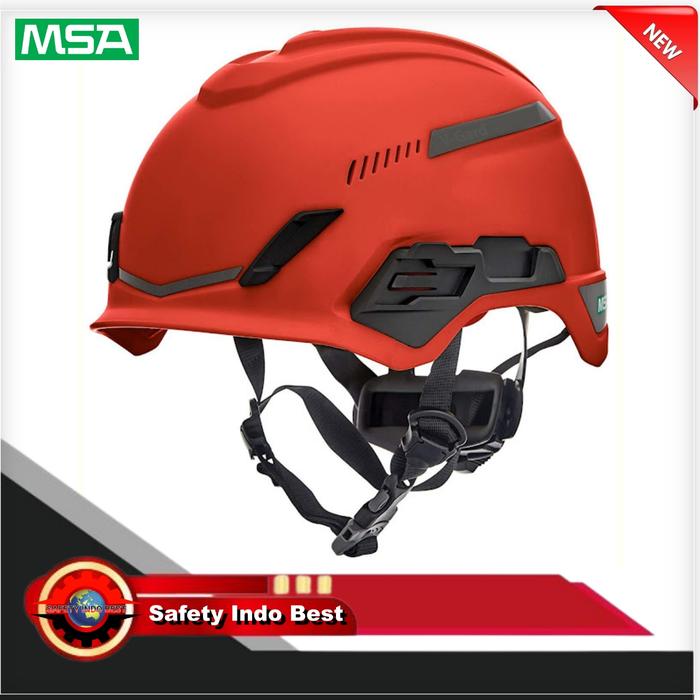 Jual Helm Safety MSA V-Gard H1 Trivent Fastrack Lokal SNI / Safety ...