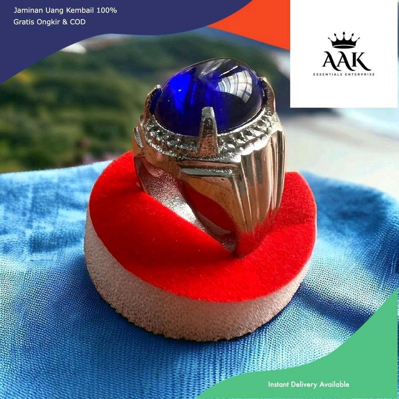 Cincin Nilam Ikat Alpaka Super Unisex Rings Semua Saiz - TikTok Shop ...
