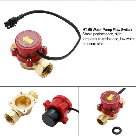 Flow Switch 3/4" x 3/4" Otomatis Pompa Booster Pump 3/4in - 3/4in ...