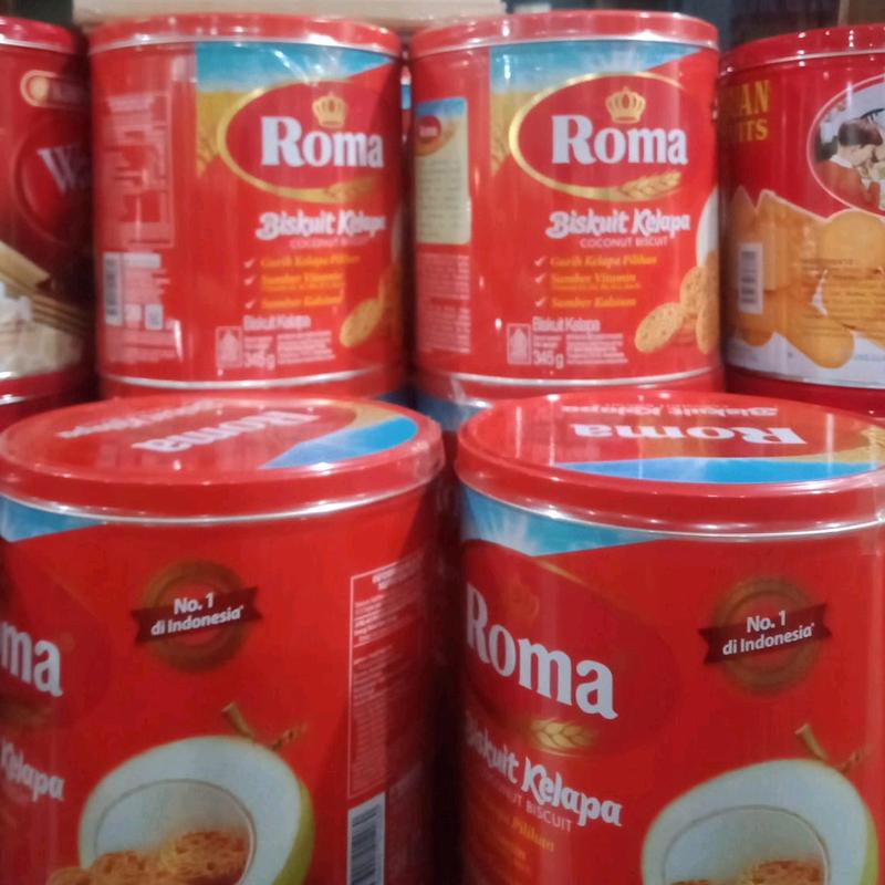 Biskuit Roma kaleng Rasa kelapa - Shop | Tokopedia