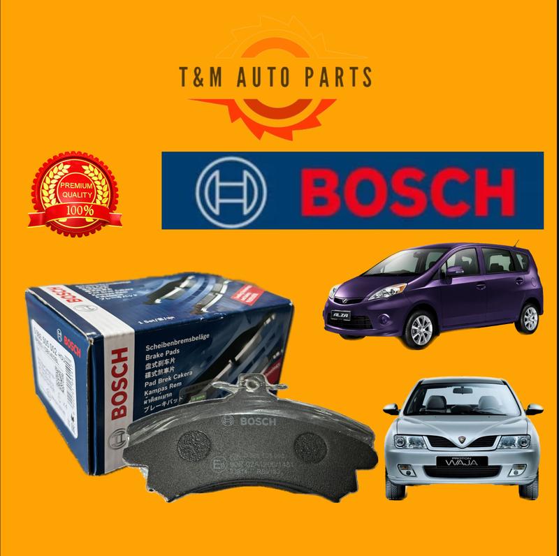 ORIGINAL BOSCH FRONT BRAKE PAD PROTON WAJA/PERODUA ALZA 2009-2013YEAR ...