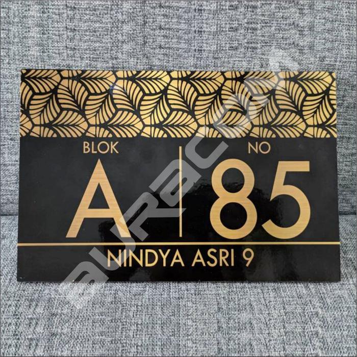 Promo Papan Nomor Rumah - Hiasan Dinding Plat Nomor Rumah - Dekorasi ...