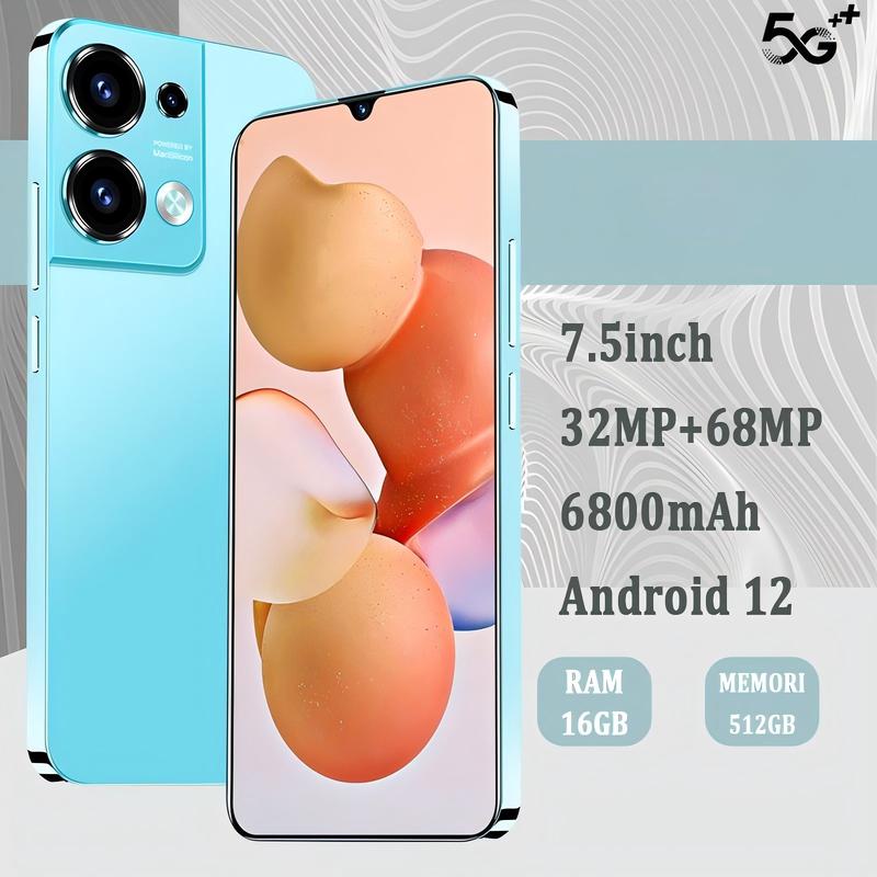 [Terbaru 2025 HP Promo] 0pp Ren09 Pro HP Layar Penuh 7.5inci - Shop ...