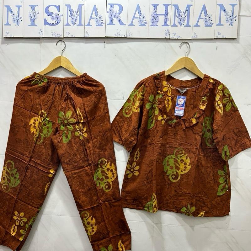 setelan CP batik alvin ABG Tangan 3/4 - celana panjang - Shop | Tokopedia