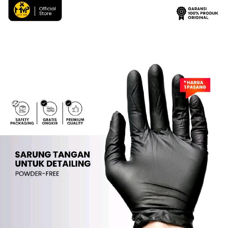 Sarung Tangan Hitam Detailing Nitrile Sarung Tangan Vinyl High - Shop ...