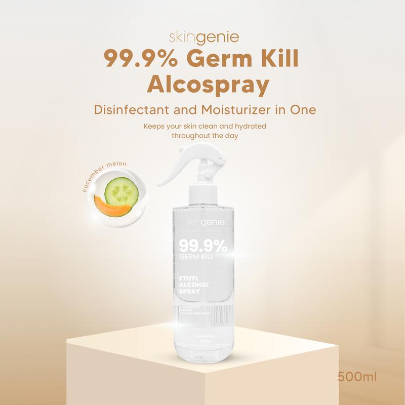 99.9% Germ Kill Alcospray with Hyaluronic Acid 500mL - TikTok Shop ...