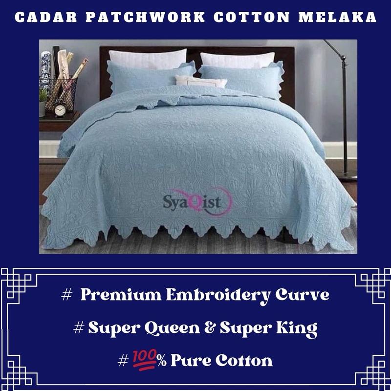 CADAR SYAQIST PATCHWORK SUPER QUEEN / SUPER KING PREMIUM EMBROIDERY ...