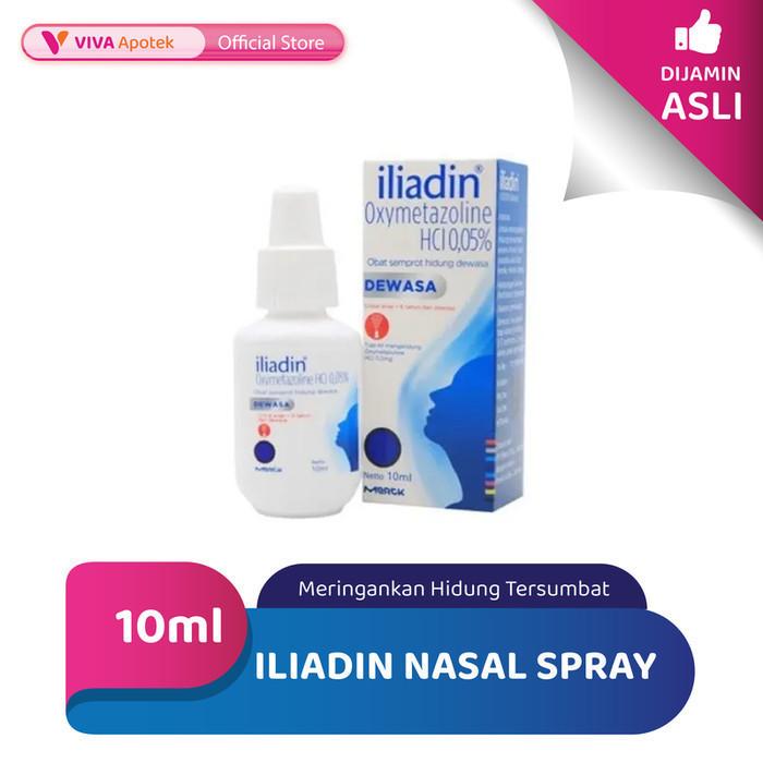 Iliadin Nasal Spray Meringankan Hidung Tersumbat (10 ml) - Shop | Tokopedia
