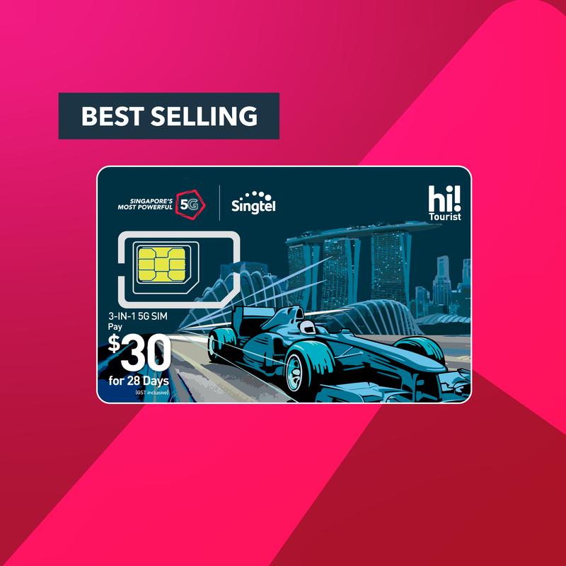 Singtel 5G+ $30 hi!Tourist Prepaid SIM Card (Best Selling!) - TikTok ...