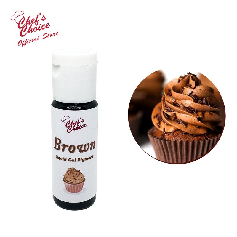 Chef's Choice Liquid Gel Food Color BROWN for Keto and Low Carb ...