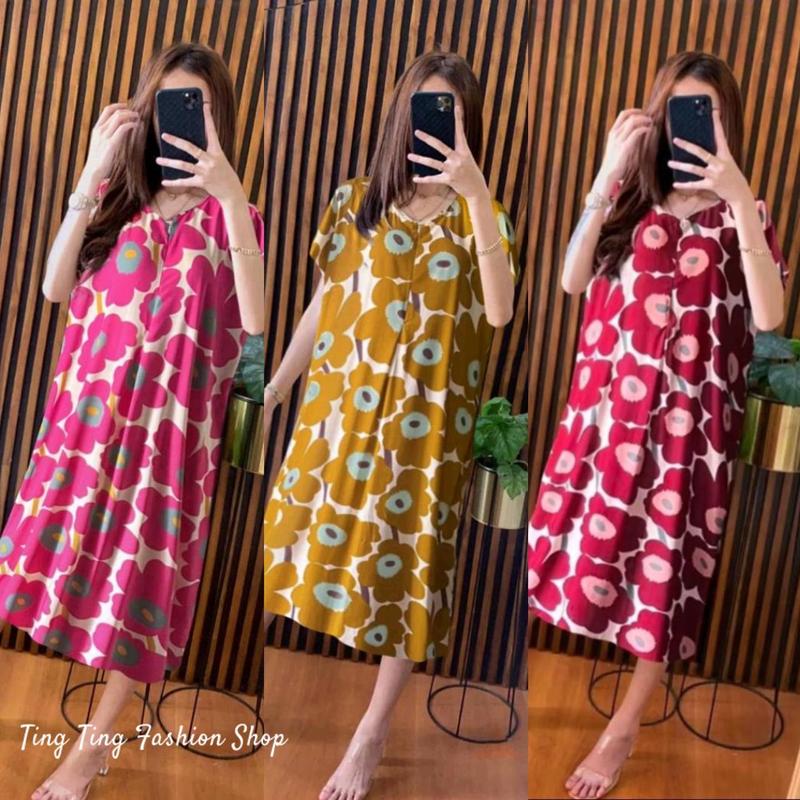 Dress Daster Rayon Selutut Plus Size Fif 40-80kg Ready Stock - TikTok ...