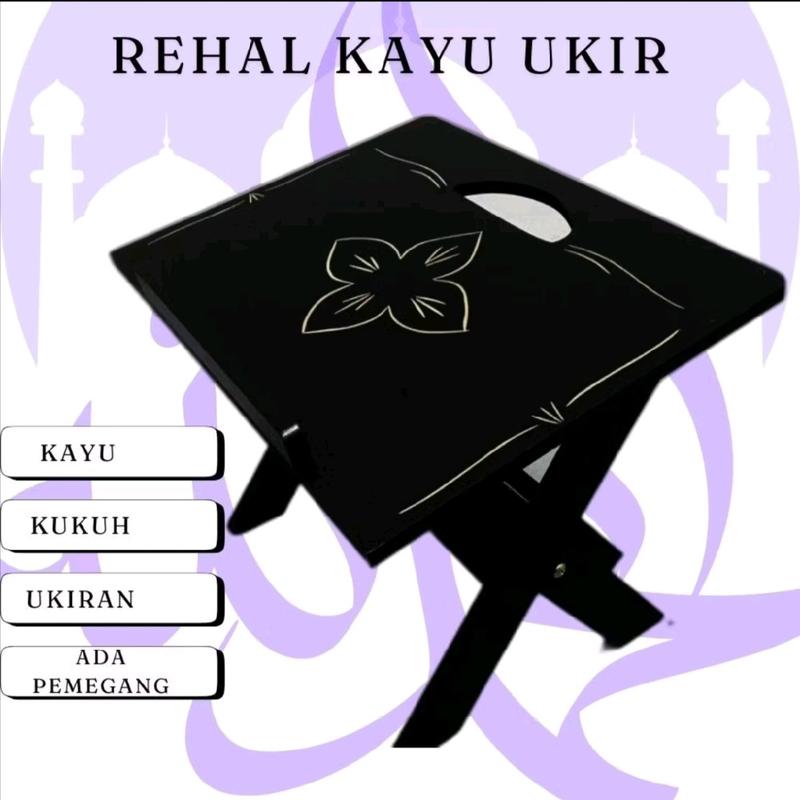 Rehal Meja Kayu Vantage Rose Hitam & Putih - TikTok Shop Malaysia