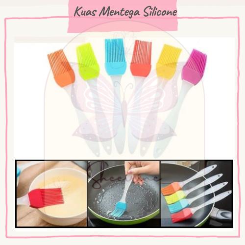 kuas roti kue silikon cake brush silicone mentega butter adonan - Shop ...