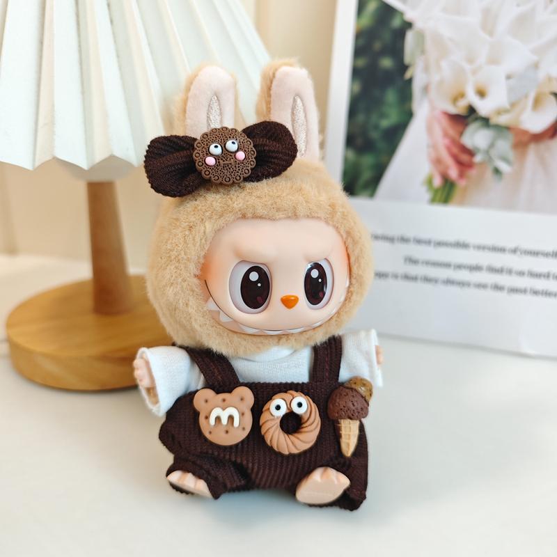 Labubu doll clothes fit 6.7 inches, Labubu doll accessories, - TikTok Shop