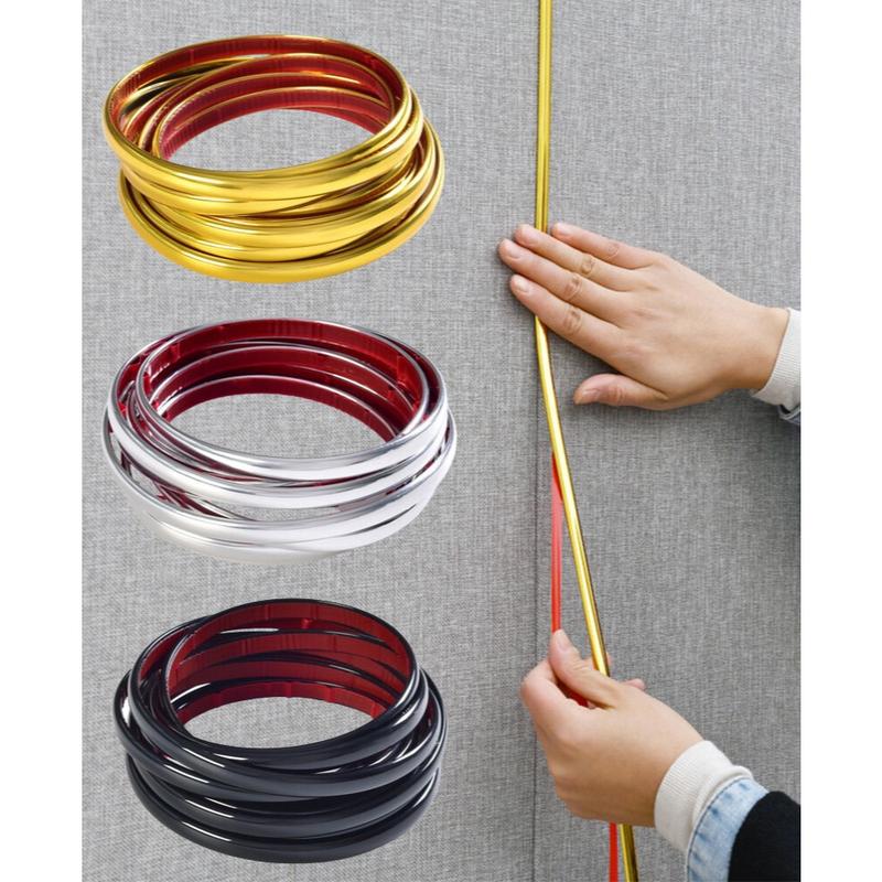 Wall STICKER PANJANG 1 METER / LIST PLAT STRIP MIRROR / SILVER - Shop ...