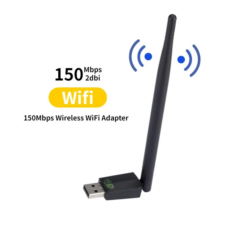 Mini USB WiFi Adapter LAN Wi-Fi Receiver 150Mbps WIFI Adapte - TikTok ...
