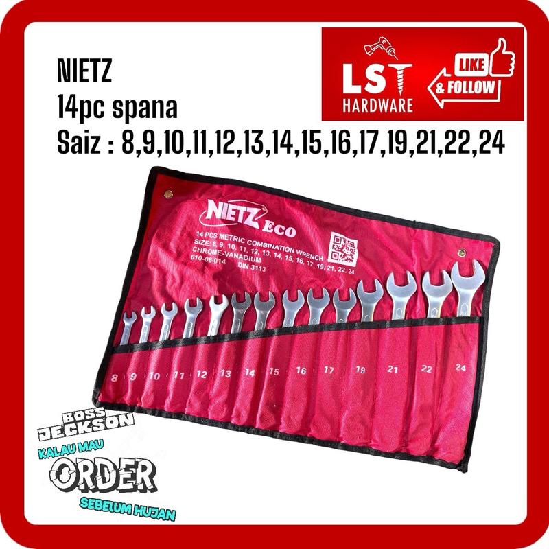 Set spana saiz 8,9,10,11,12,13,14,15,16,17,19.21,22,24 metri - TikTok ...