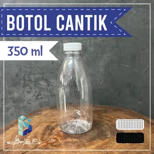 Botol Cantik 600 ml - Botol Minum Plastik Valencia Gendut 600ml Tutup ...