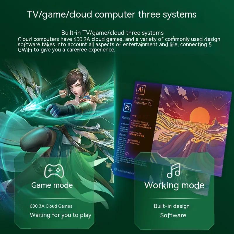 Gamebox H6 Psp 4K Video Game Consoles Rtx3090 Graphics Runs 3A Games ...