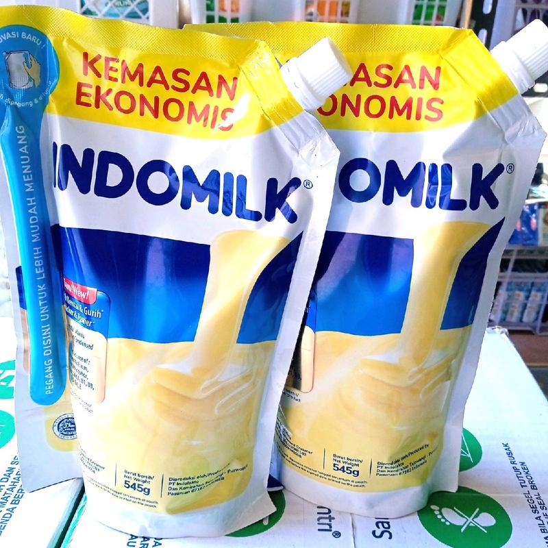2 PCS INDOMILK POUCH (PUTIH) KEMASAN 545 GRAM - Shop | Tokopedia