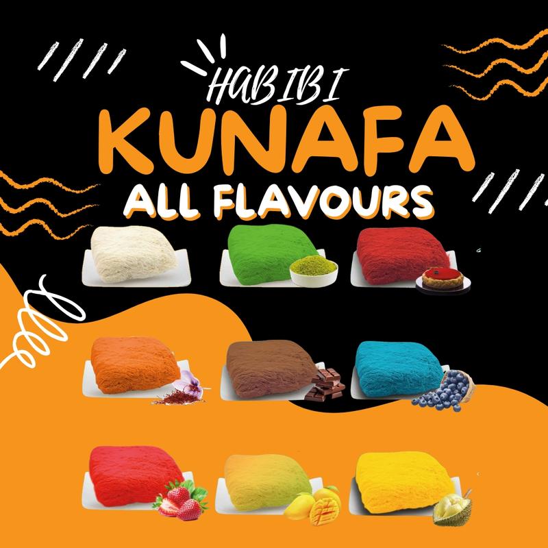 Kunafa Dough / Pastry Kunafa / Kunafa Raw 500g - 1kg all flavors By ...