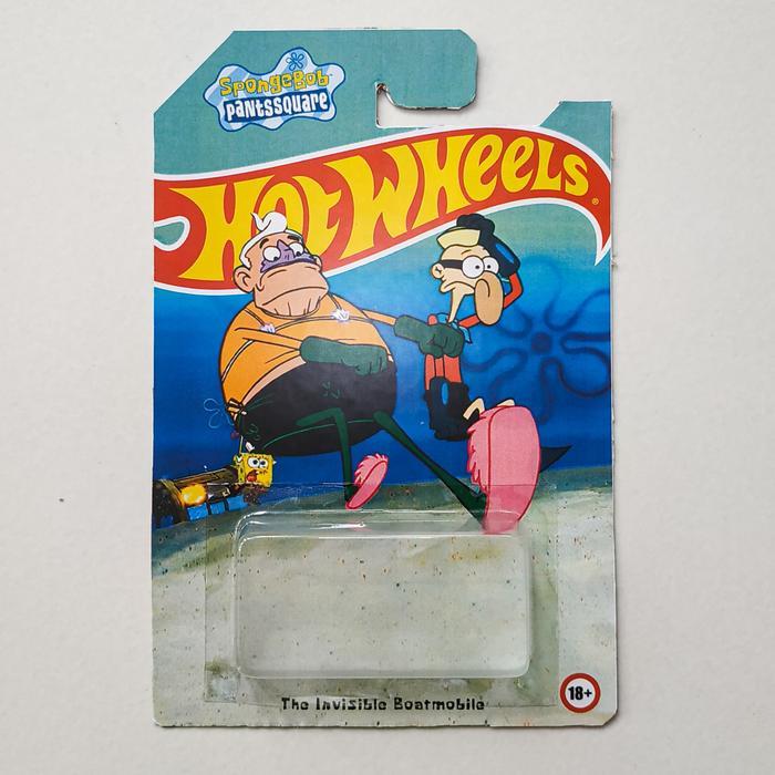 Jual Bootleg Hot Wheels Invisible Boat Mobile Mermaid Man And Barnacle ...
