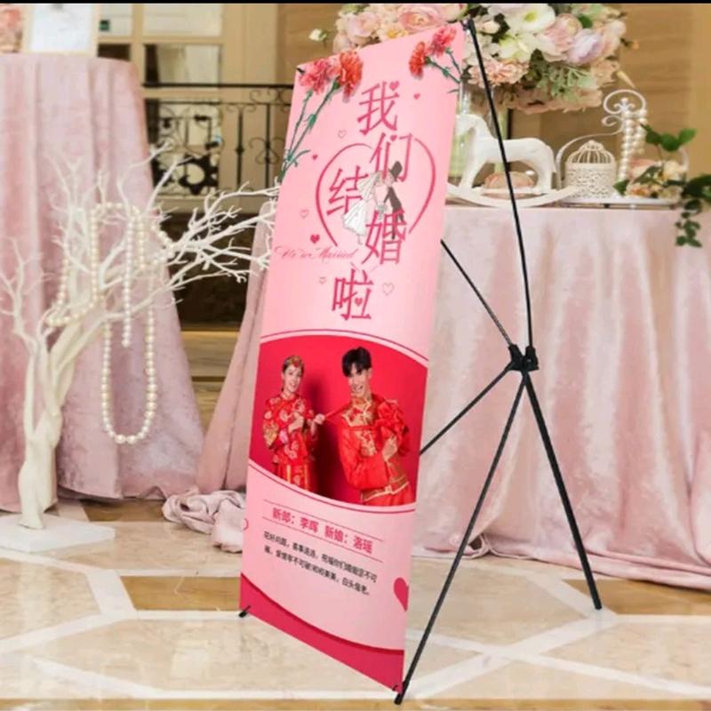 Stand Y Banner 60x160 Aluminium Besi Hitam - Shop | Tokopedia