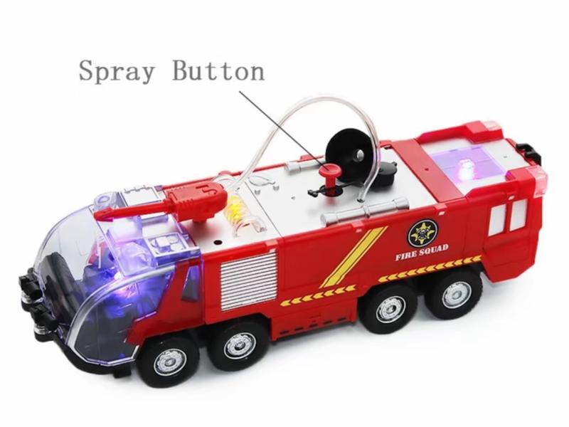 Mainan Anak Mobil Pemadam Kebakaran Bump n Go / Mobil Damkar Semprot ...
