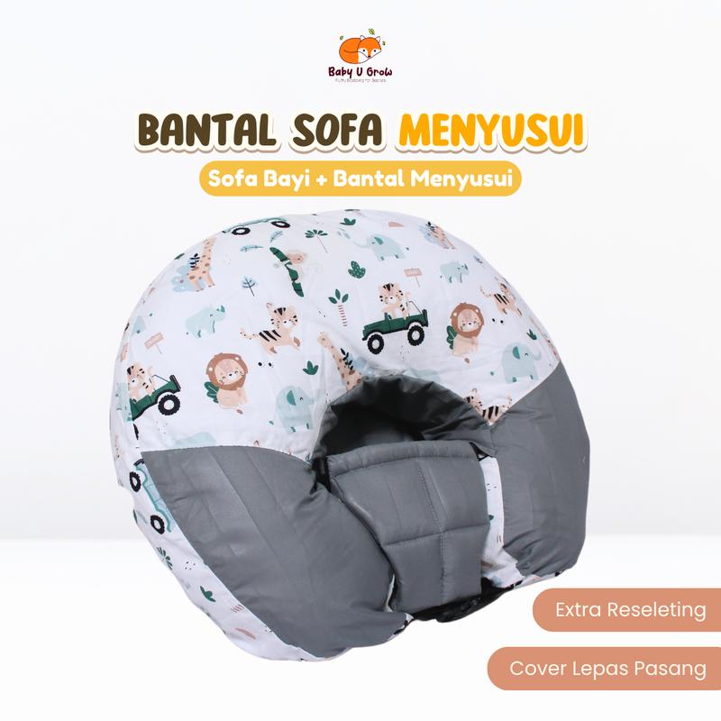 [3 in 1] Bantal Sofa Menyusui Bayi Hybrid | Katun Catra Premium - Shop ...