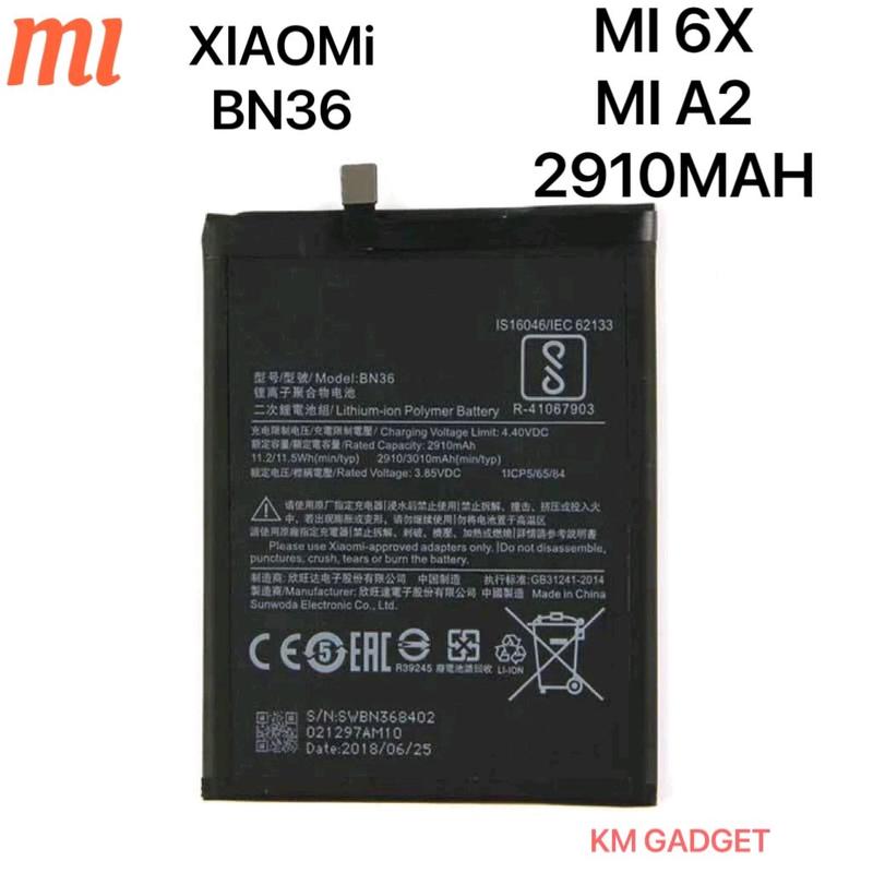 Replacement Battery for Xiaomi Mi 6X / Mi A2 - TikTok Shop Malaysia