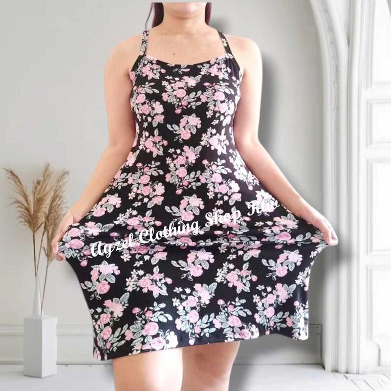 Ayzel's Spag Dress Daster Pambahay/Pantulog Stretchy fit upt - TikTok ...