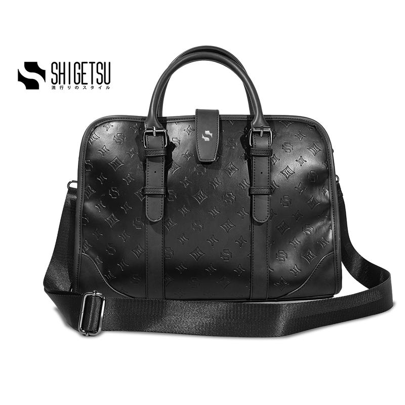 Shigetsu NAGANO Debossed Monogram Office Bag for School Men Women ...