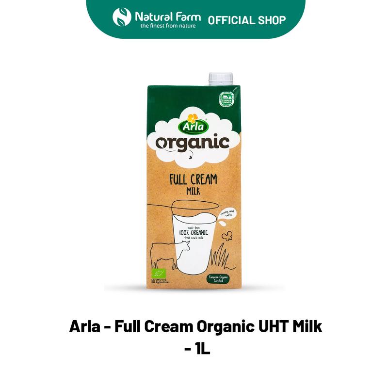 Arla - Susu Full Cream Organic UHT Milk 1L - Shop | Tokopedia