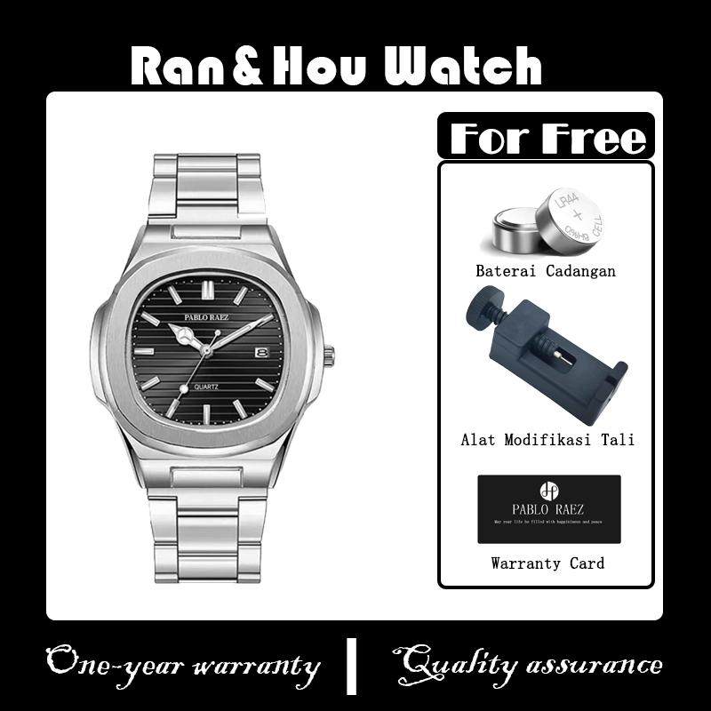 【B1T3】PABLO RAEZ New Men’s Square Watch • Business Style • Waterproof ...