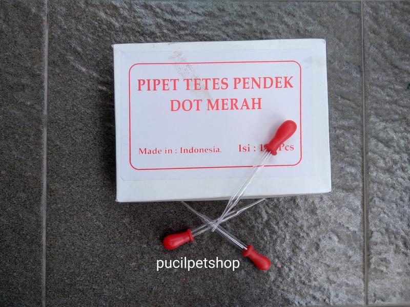 Pipet Hewan 1ml Pipet Kaca Pipet Drop Sepetan Kucing Anjing - Shop ...