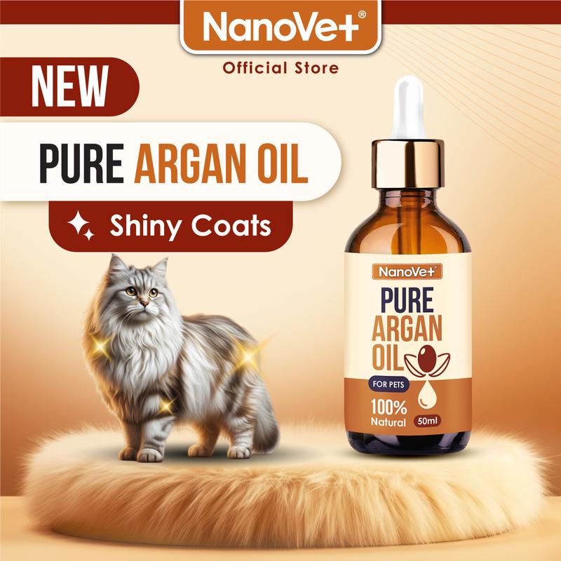 Nanovet Pet Pure Argan Oil for Cat and Dog (50ml) - TikTok Shop Malaysia