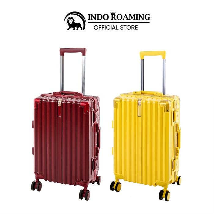 Promo Indo Roaming Koper Polikarbonat Anti Pecah Non Zipper TSA Lock ...