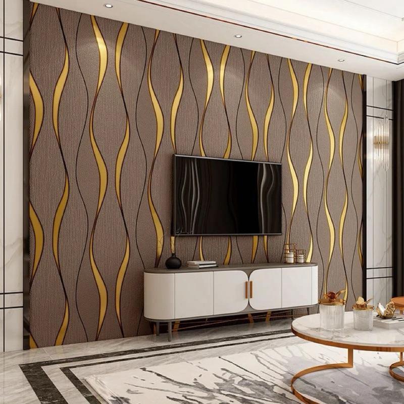 Wallpaper Dinding Motif Wave Klasik Panjang 8 Meter x Lebar 45cm - Shop ...