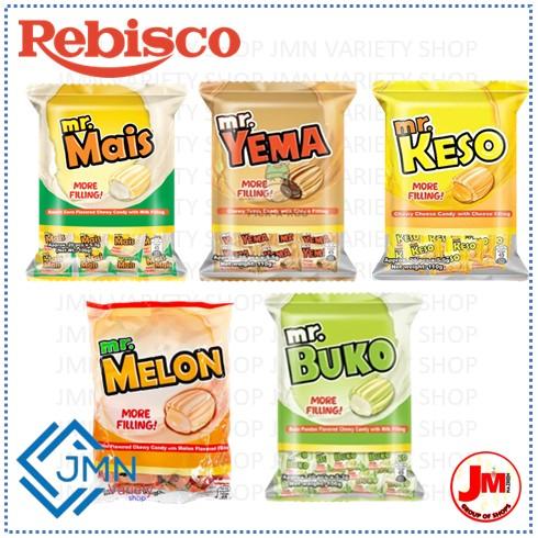 JM FG-0307 | REBISCO | 3 PACKS | Mr. Yema | Mr. Keso | Mr. Melon ...