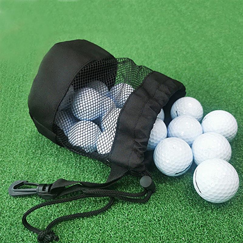 Beg Simpanan Bola Golf, Beg Jaringan Pemegang Serut, Tahan Lama ...